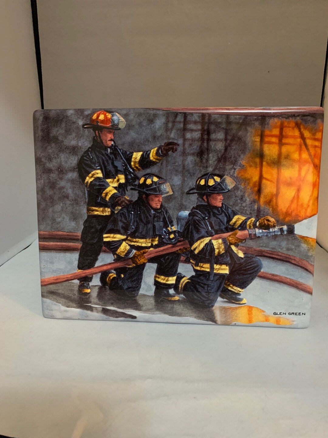 Duty - Firefighters Collector Plate - Fourth Issue - Commitment to ...
