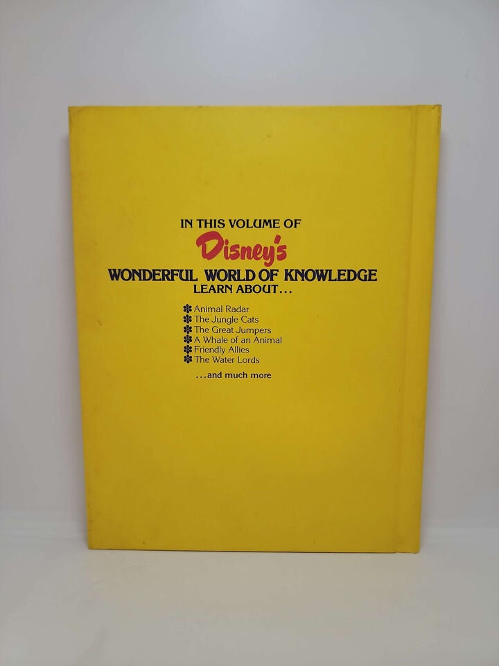 Disney's Wonderful World of Knowledge: Volume 1, Animals - Etsy