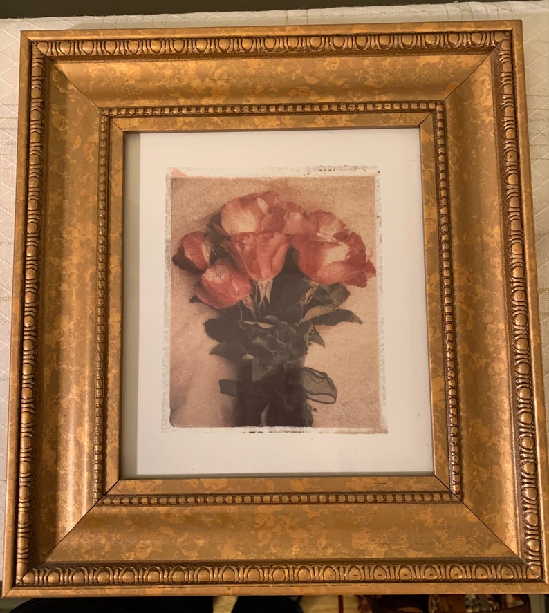 Beautiful Rose Picture in Perfect Frame - Etsy