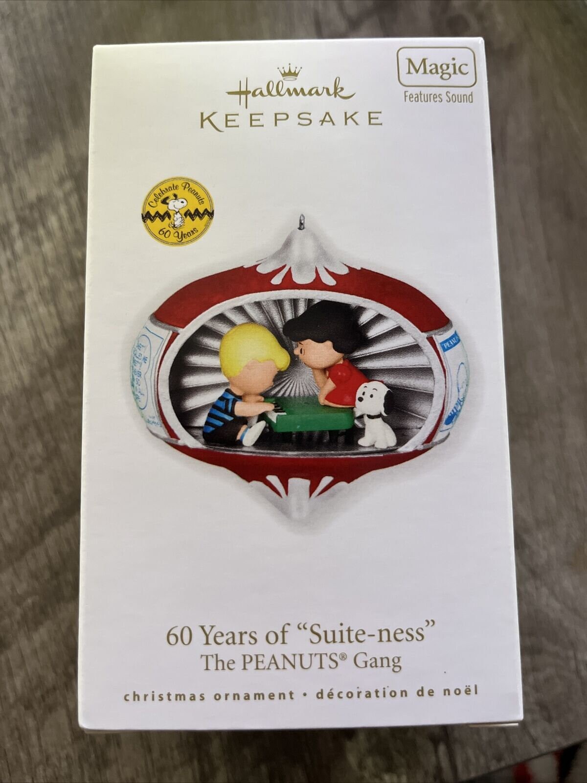 Hallmark Keepsake Ornament PEANUTS 60 Years of suite-ness the PEANUTS ...