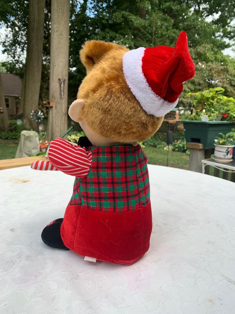 B&B Toymaker Animated 12” Red Elf Singing Dancing Christmas Large ...