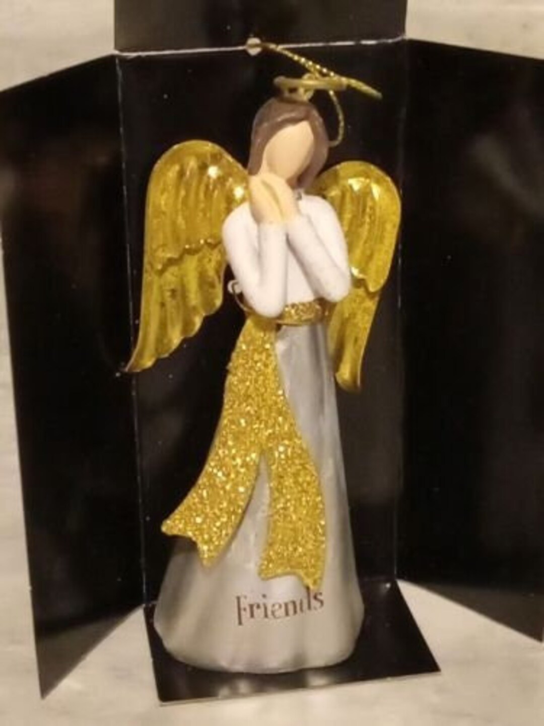 St. Nicholas Square Angel Ornament - Angel Ornament - "friends" - Etsy