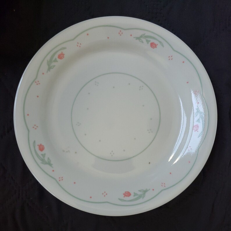 Corelle Calico Rose Trellis Pattern Set of Two 10.25 - Etsy
