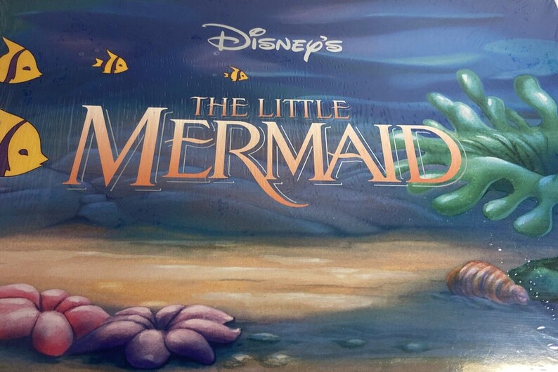 Disneys the Little Mermaid Exclusive Lithograph Portfolio Set - Etsy