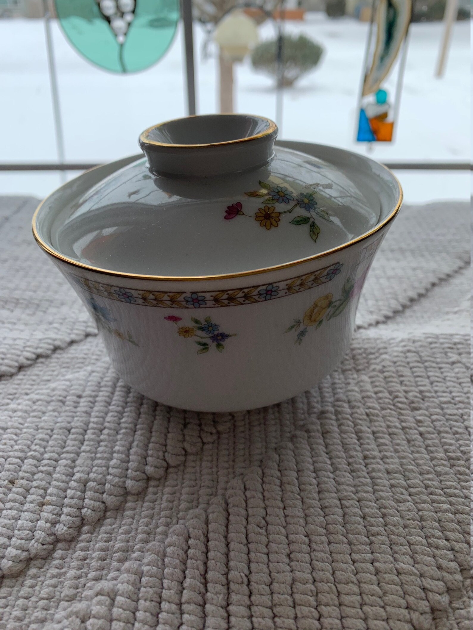 Liling China Ling Rose 1106 Yung Shen Azucarero con tapa - Etsy España