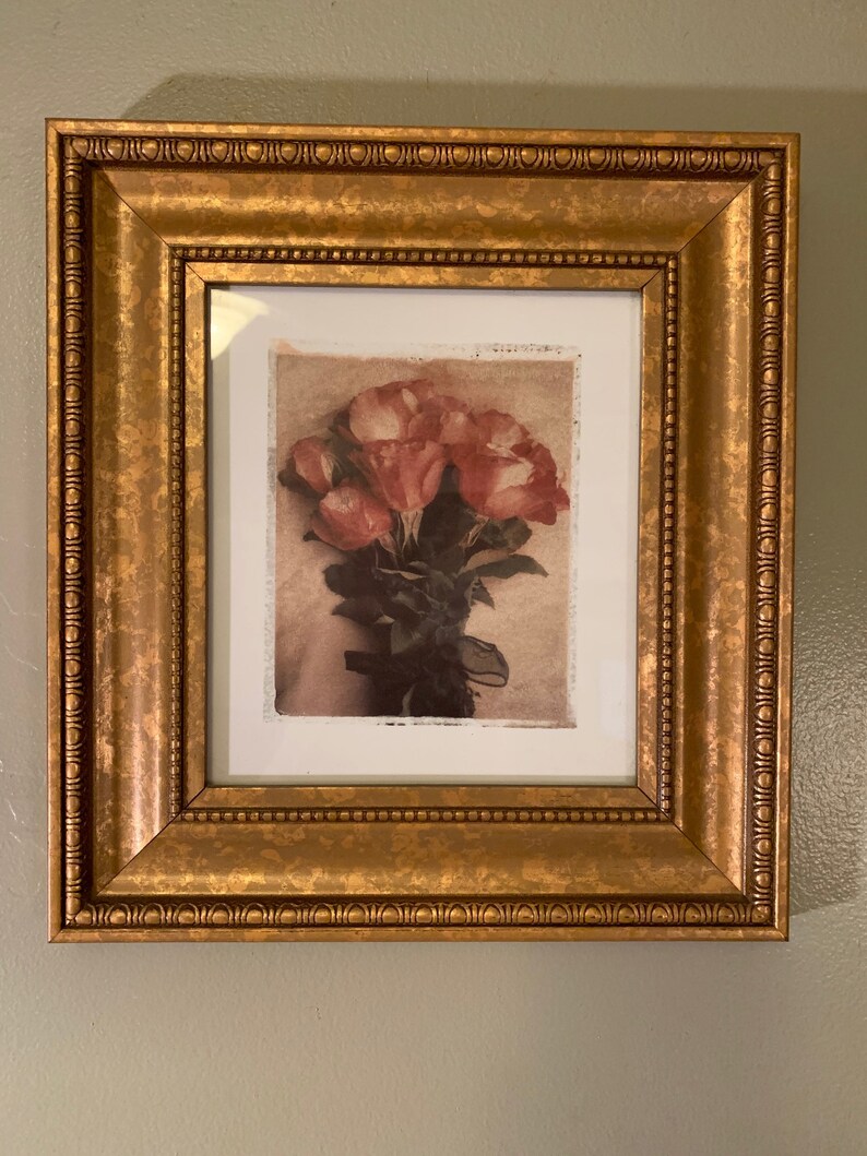Beautiful Rose Picture in Perfect Frame - Etsy