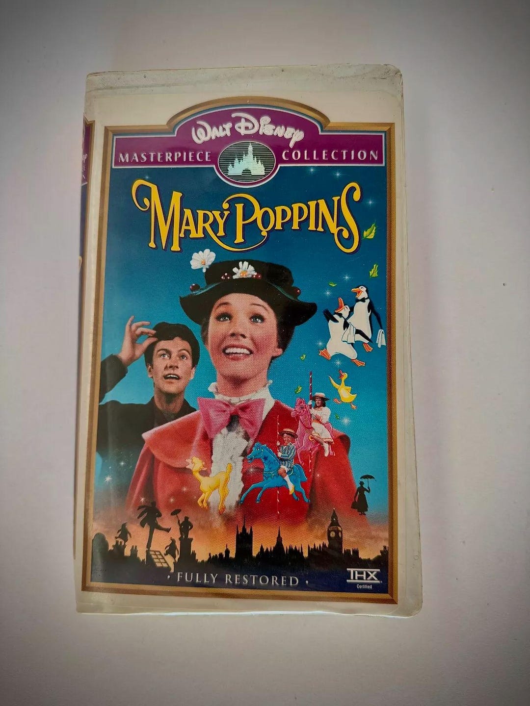 Vintage Mary Poppins VHS Masterpiece Collection VHS Video Cassette 1998 ...