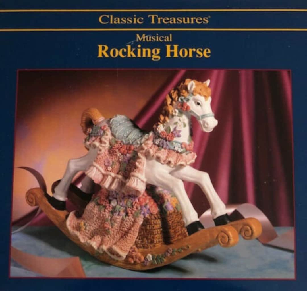 Classic Treasures Musical Rocking Horse - Plays "the Impossible Dream ...