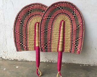 African Wedding Fan Pink - Etsy