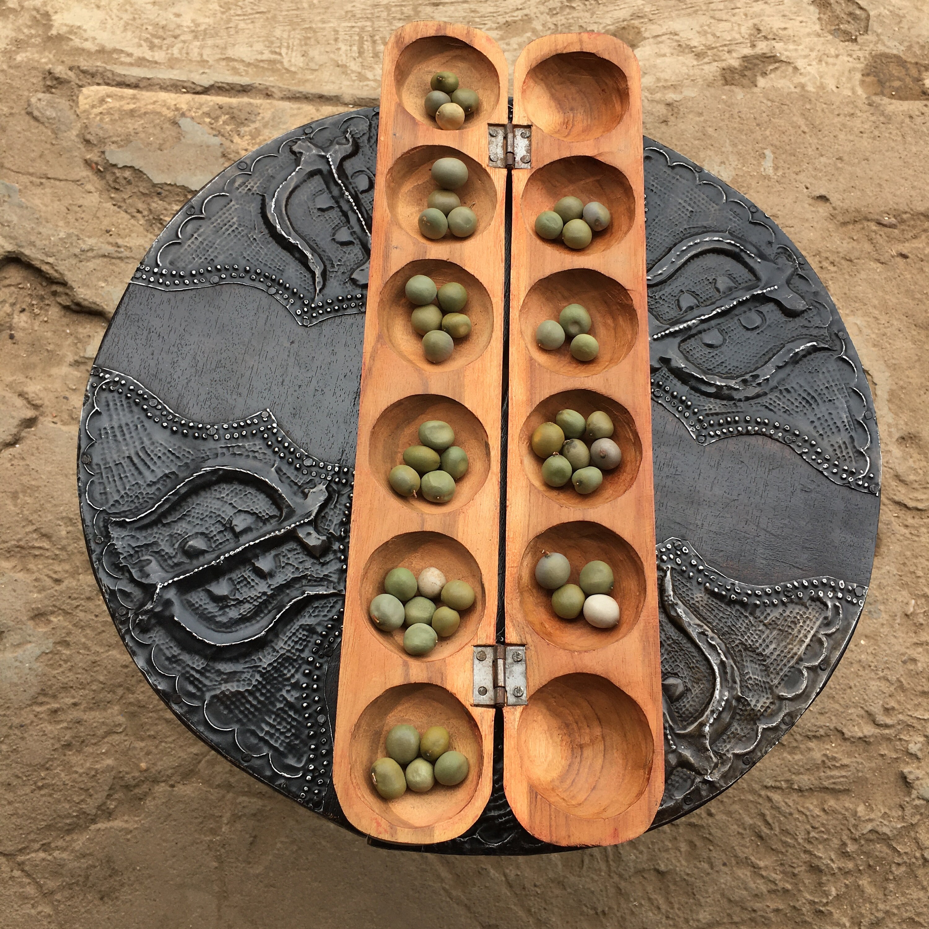 Mancala Board Game Oware Wood Board Game Handmade Oware - Etsy Canada