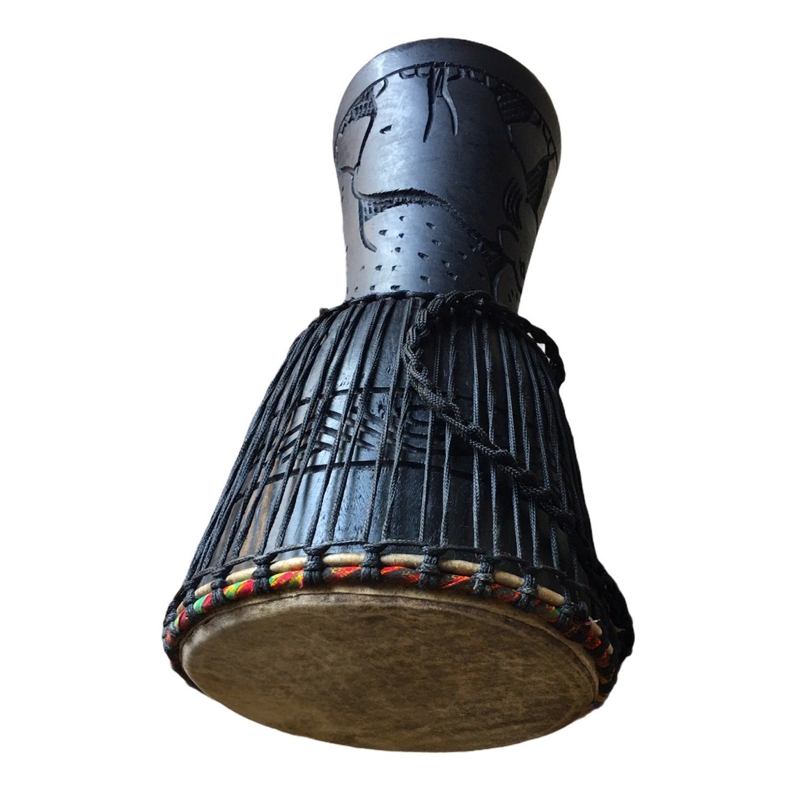 African Talking Drum Musical Drum Handmade Instrument African Djembe - Etsy