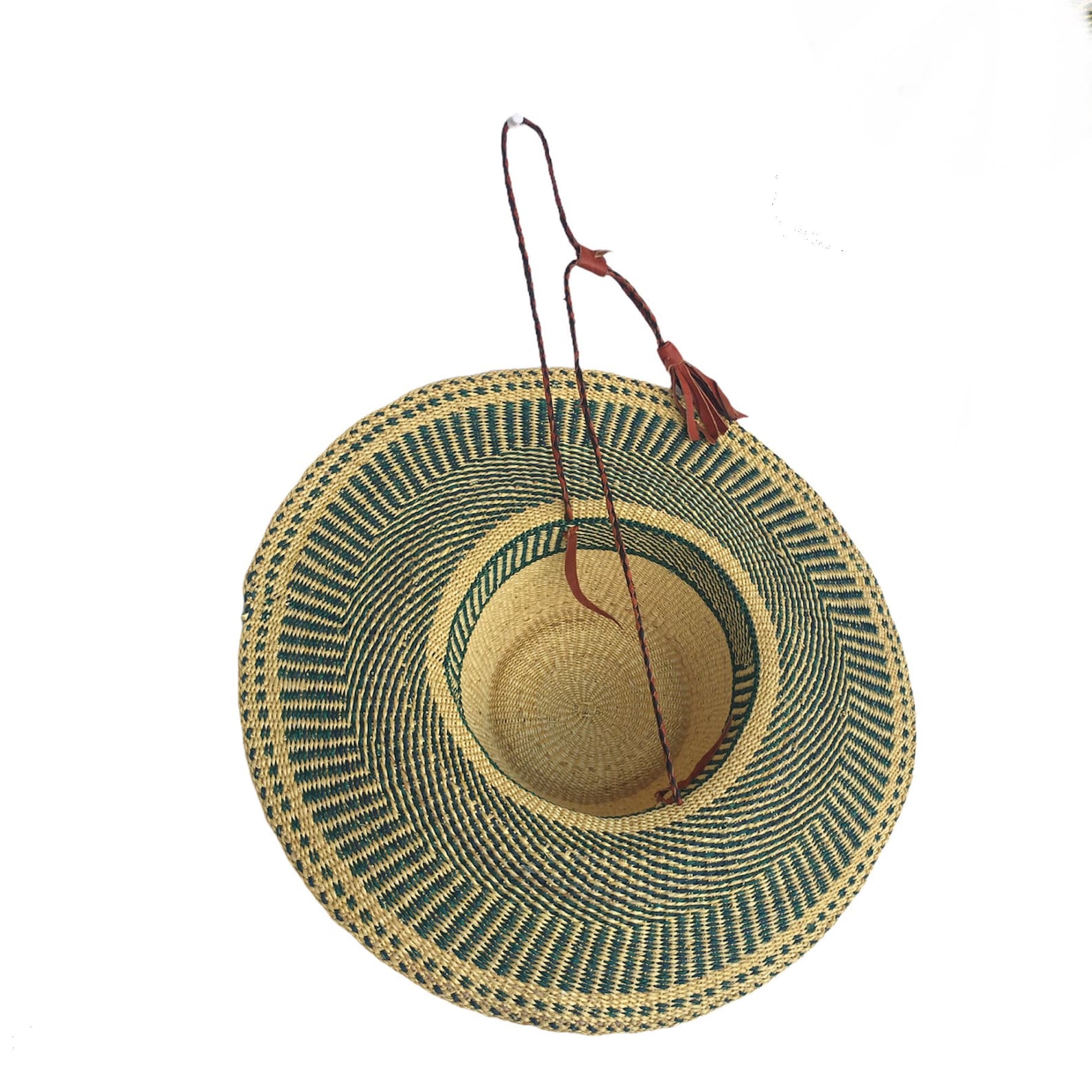 Woven Sun Hat Bolga Sun Hat Summer Hat Straw Hat African | Etsy