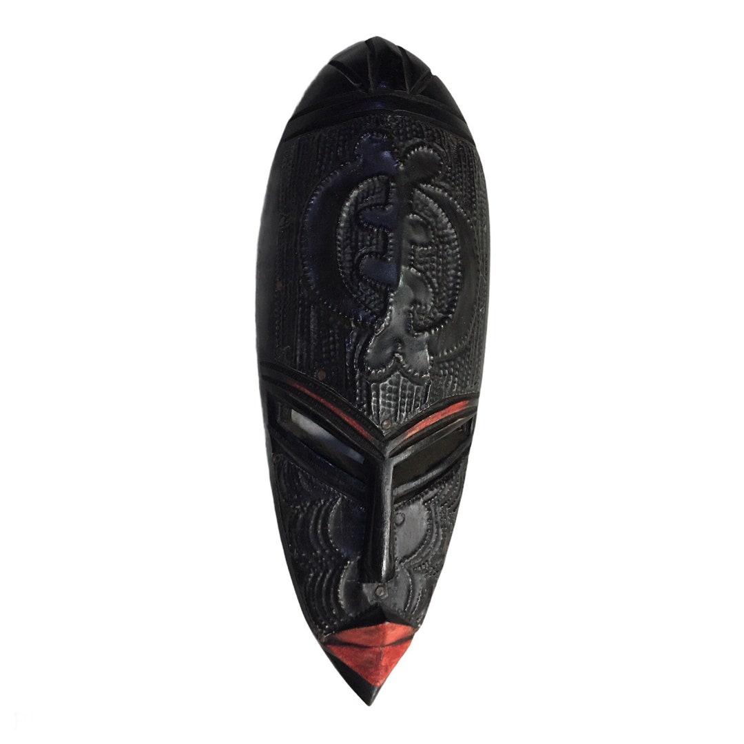 African Wood Masks Wall Hanging Masks African Art Housewarming Gifts ...