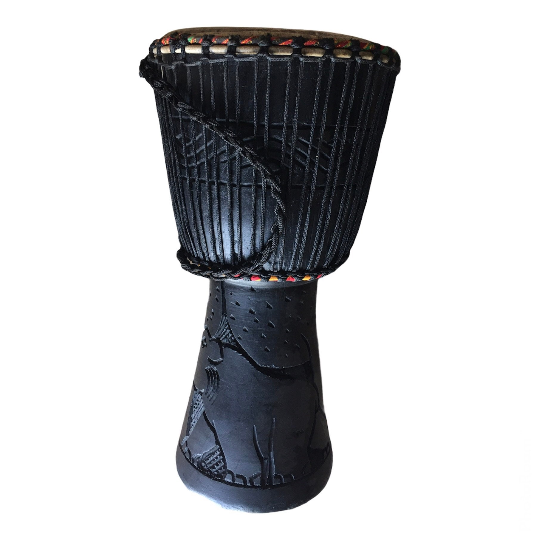 African Talking Drum Musical Drum Handmade Instrument African Djembe - Etsy