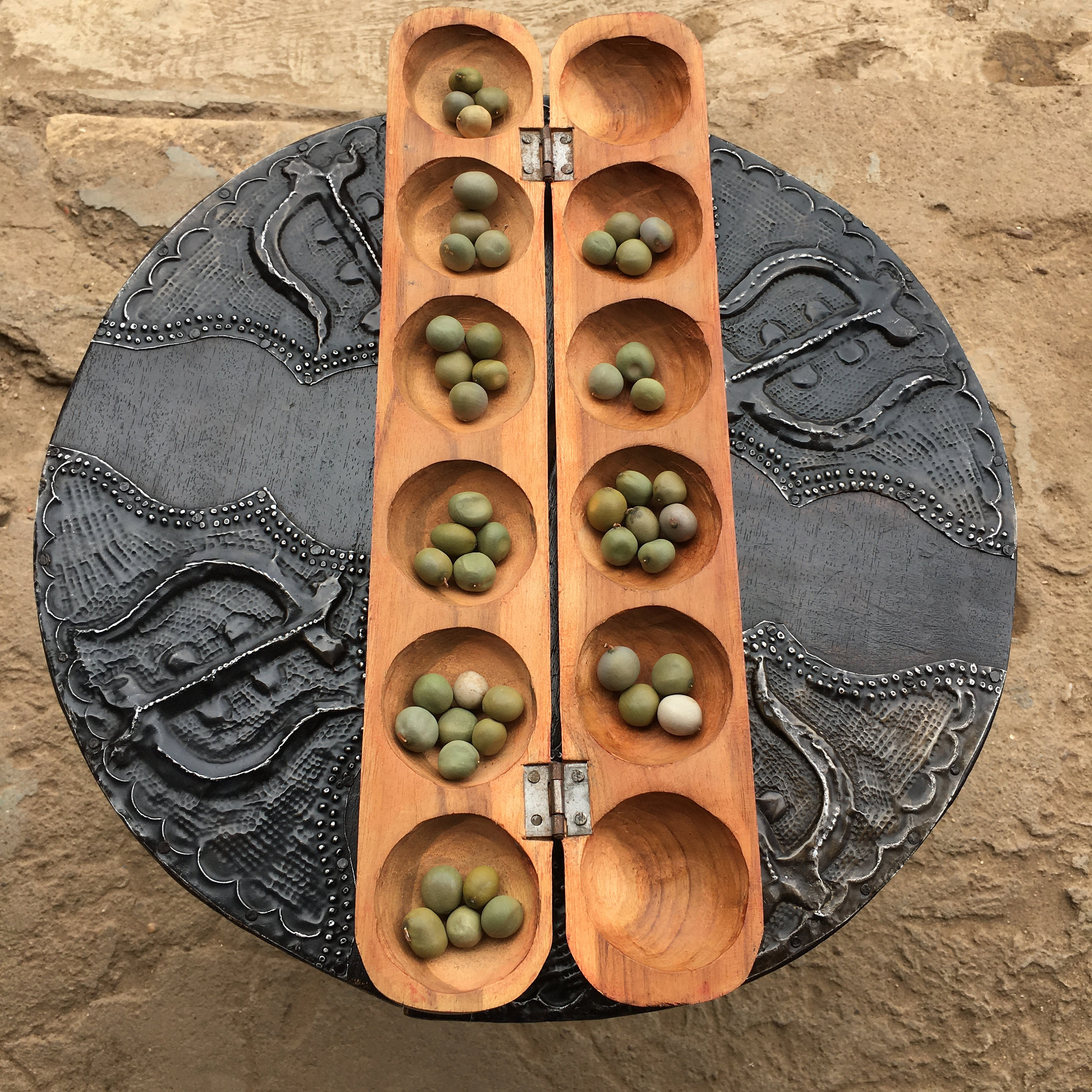 Mancala Board Game Oware Wood Board Game Handmade Oware - Etsy Canada