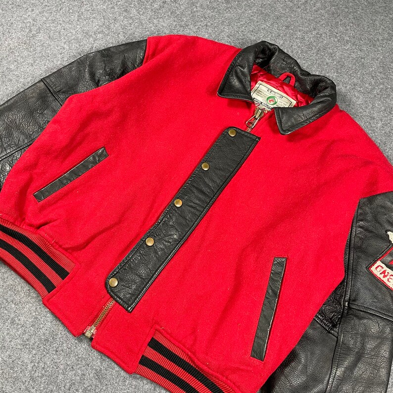 Vintage 9 Ball Varsity Jacket Large Size, Snooker Varsity Jacket ...