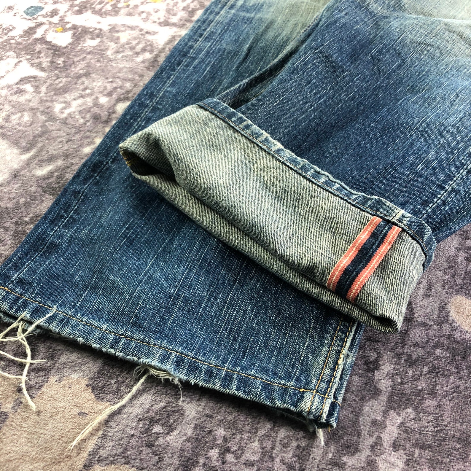 Vintage Edwin 505 Selvedge Jeans 33x29, Vintage Edwin Jeans, 90s Edwin ...