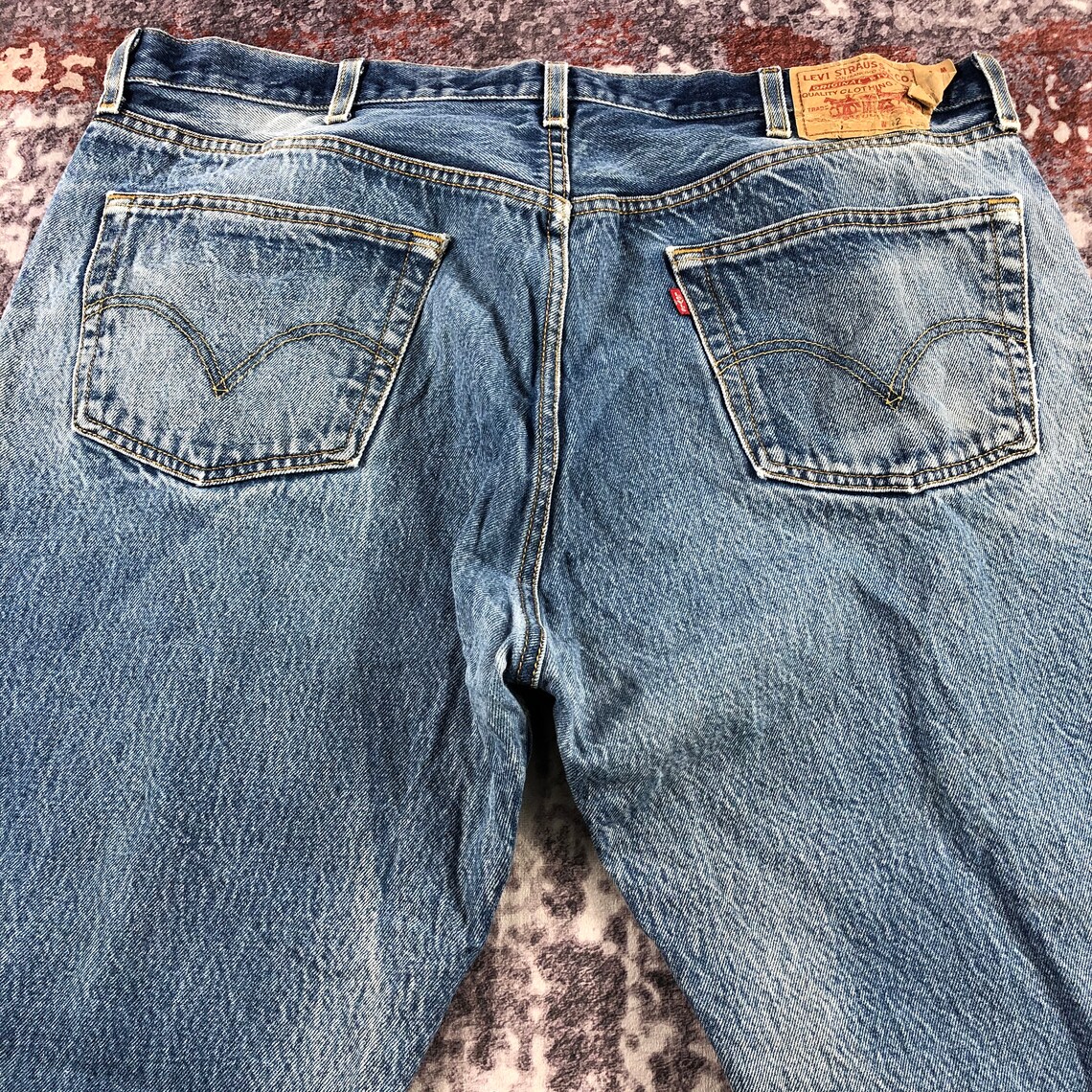 Vintage Levis 501 Jeans 40x31, Levis High Waist, Vintage Levis Jeans ...