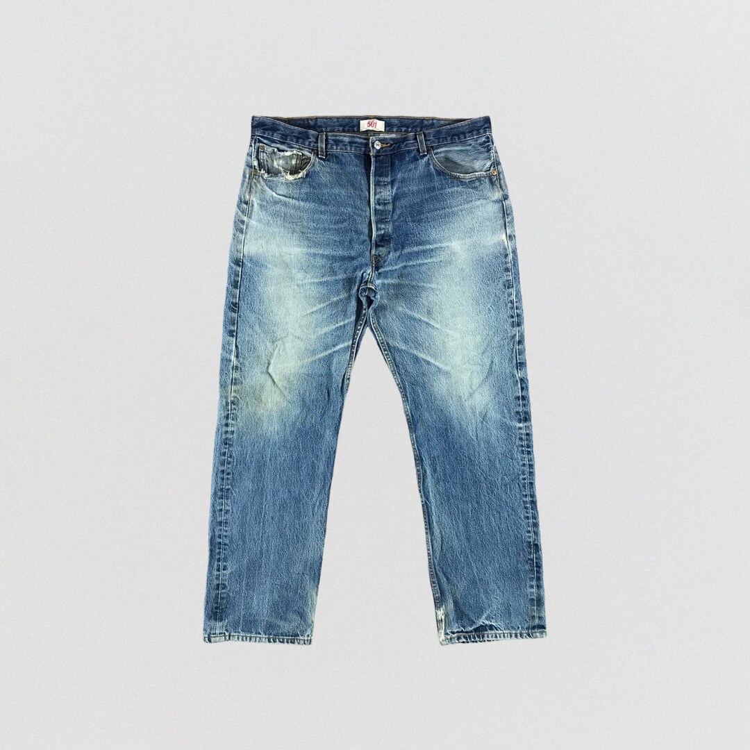 Vintage Levis 501 Jeans 40x31, Levis High Waist, Vintage Levis Jeans ...
