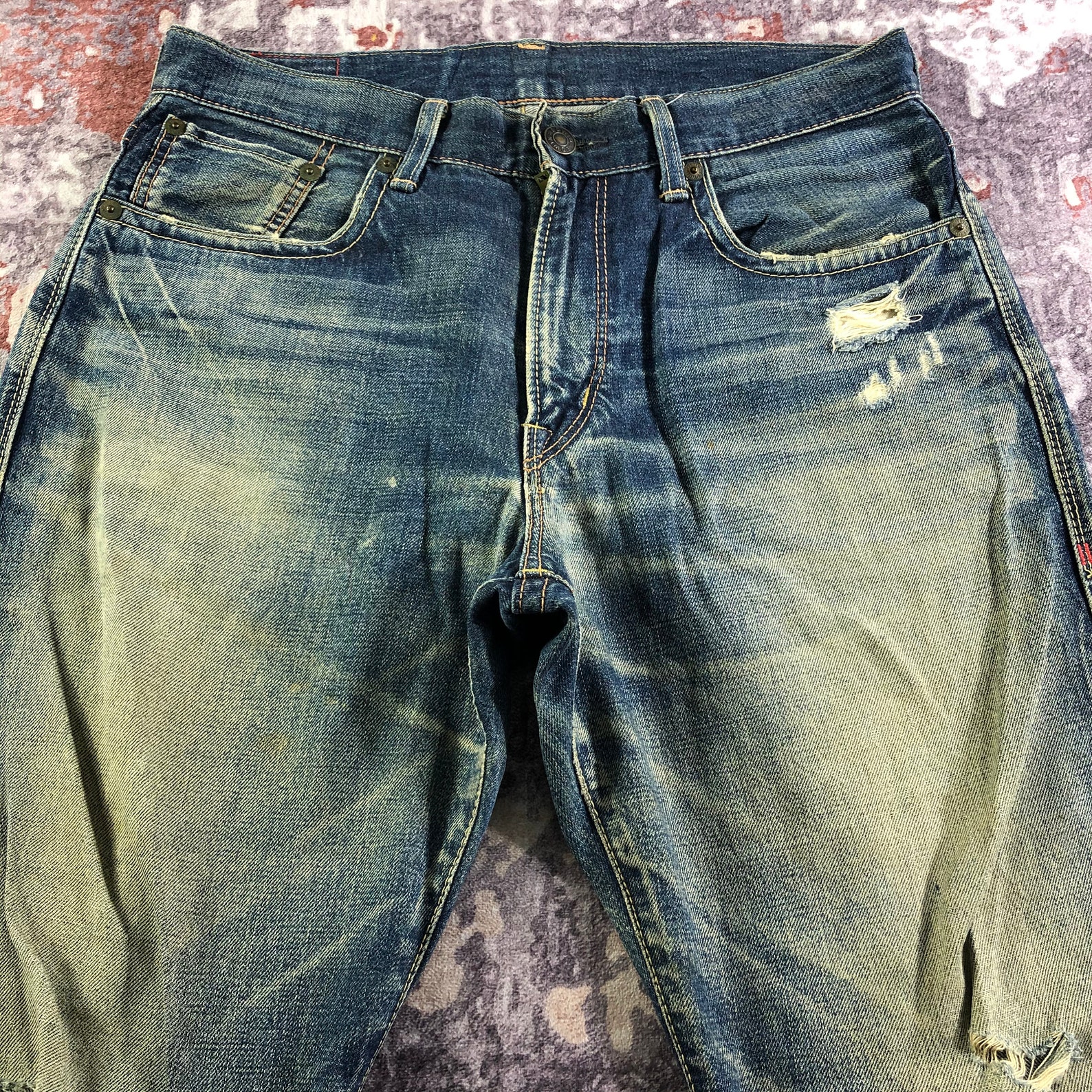 Vintage Edwin Selvedge Jeans 36x35 , Vintage Edwin Jeans, 90s Edwin Selvedge Jeans, Vintage ...