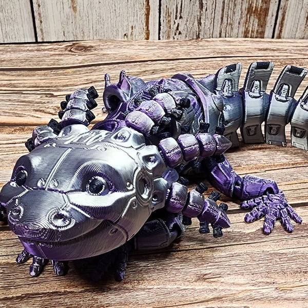3d Printed Robot Axolotl - Etsy