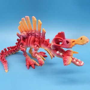 Skeleton Spinosaurus - 4 Sizes & Lots of Colors - Moving Mouth ...