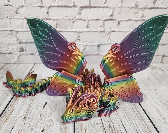 Lil' Monarch Butterfly Dragon - Etsy