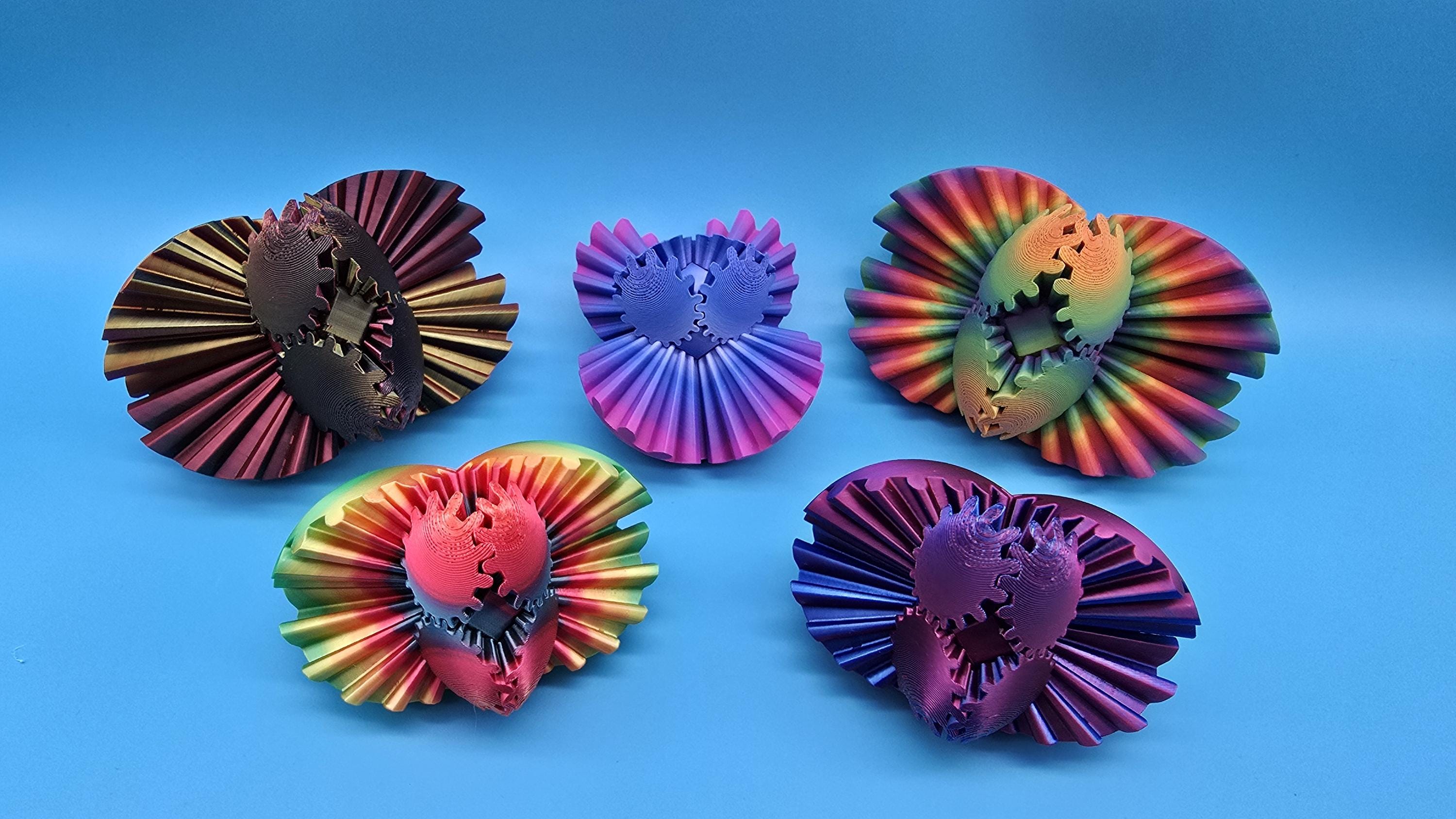 Gear Ball - 2 Sizes in the Hottest Colors - Addicting Articulated ...