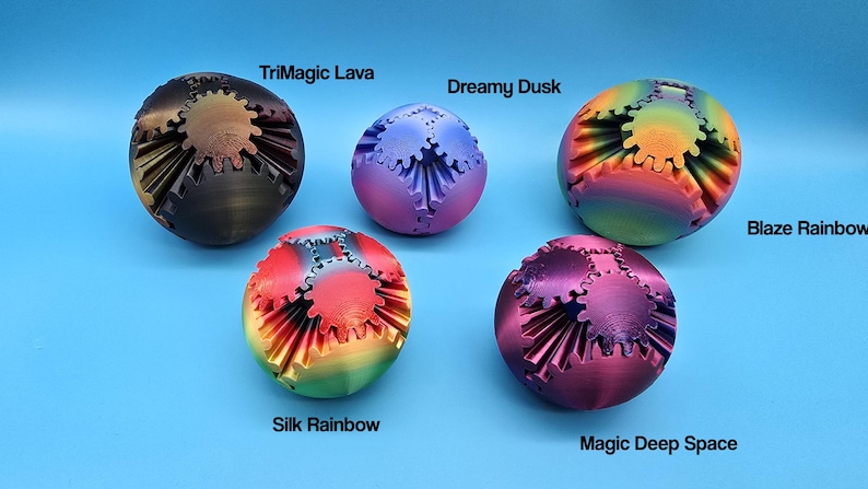 Gear Ball - 2 Sizes in the Hottest Colors - Addicting Articulated ...