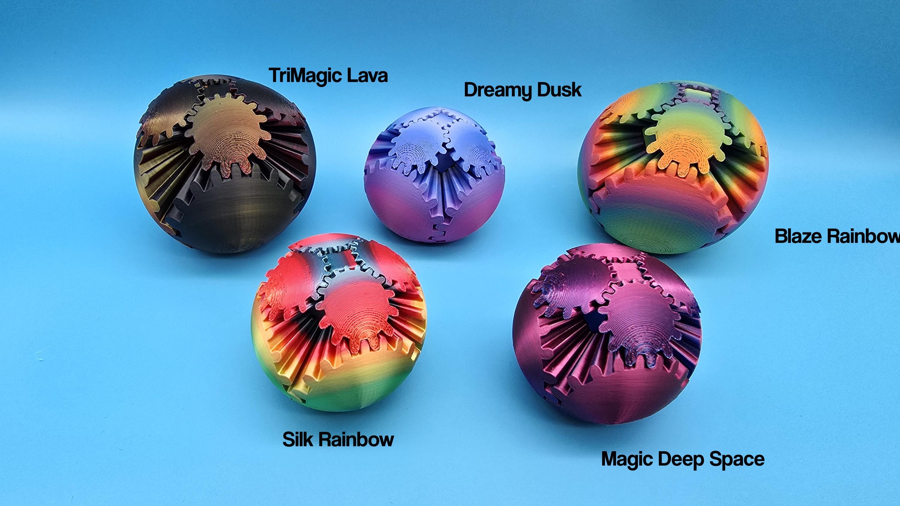 Gear Ball - 2 Sizes in the Hottest Colors - Addicting Articulated ...