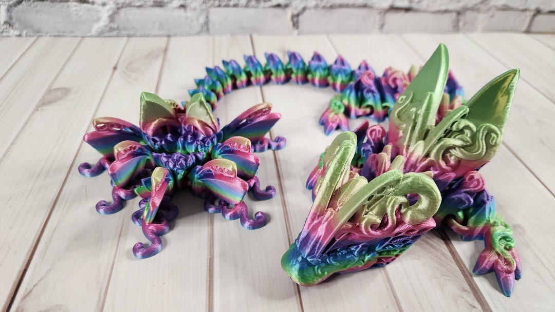 Magic Fairy Dragon - 4 Sizes & 80+ Colors - Huge Wings - Flexible ...