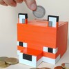 Minecraft Chest Money Bank | 3D Print Piggy Bank, Unique Penny Bank ...