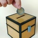 Minecraft Chest Money Bank | 3D Print Piggy Bank, Unique Penny Bank ...