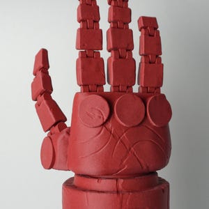 Headphone Stand Hellboy's Right Hand of Doom | 3D Printed Hellboy Arm ...