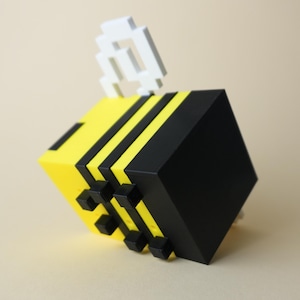 Minecraft Bee 3D Print Planter | Cute Animal Plant Pot, Planter With ...