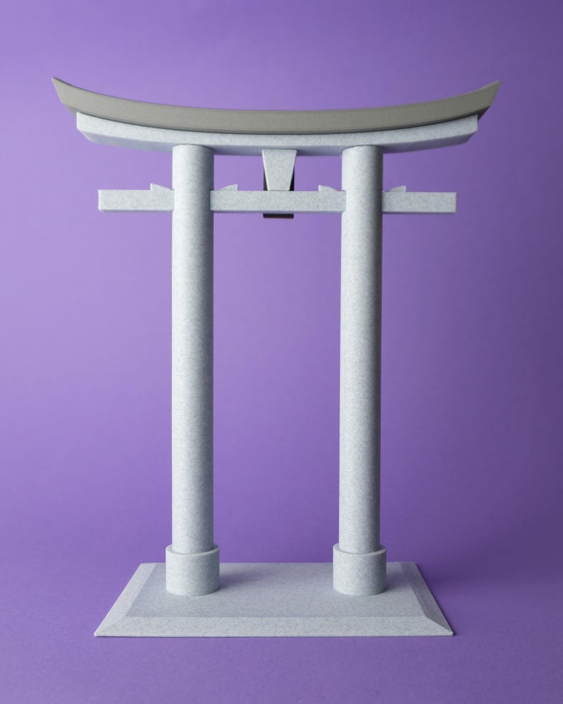 Japanese Stone Torii Gate Headphone Stand | Ishidorii Headset Display ...