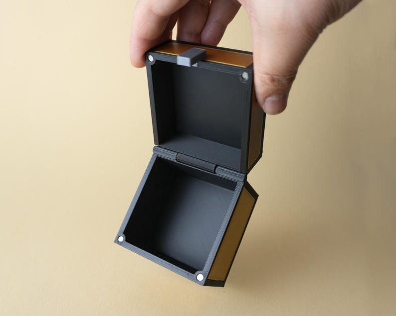 Minecraft Chest Storage Box | 3D Print Table Organiser, Desk ...