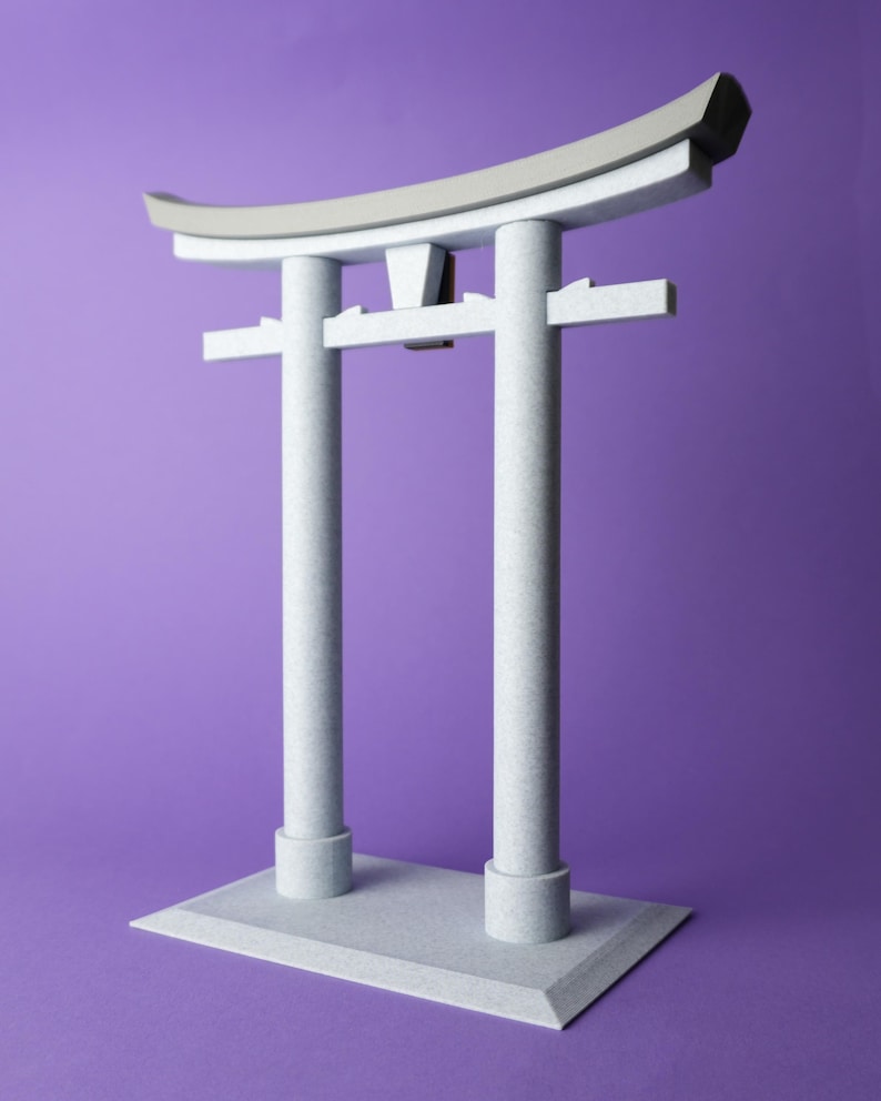 Japanese Stone Torii Gate Headphone Stand | Ishidorii Headset Display ...