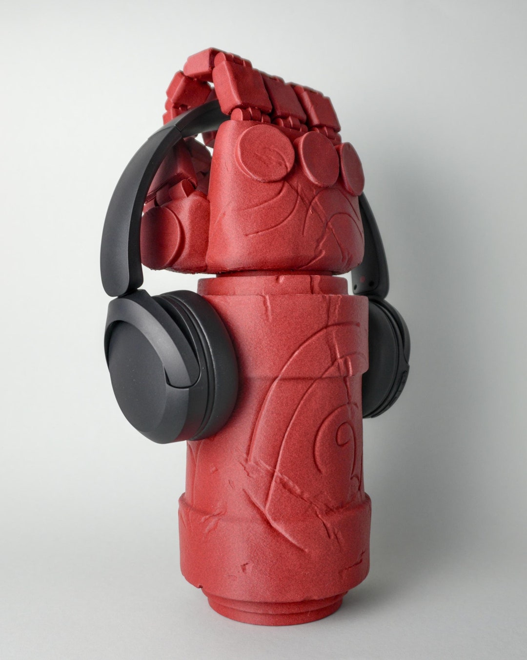Headphone Stand Hellboy's Right Hand of Doom 3D Printed Hellboy Arm ...