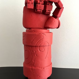 Headphone Stand Hellboy's Right Hand of Doom 3D Printed Hellboy Arm ...