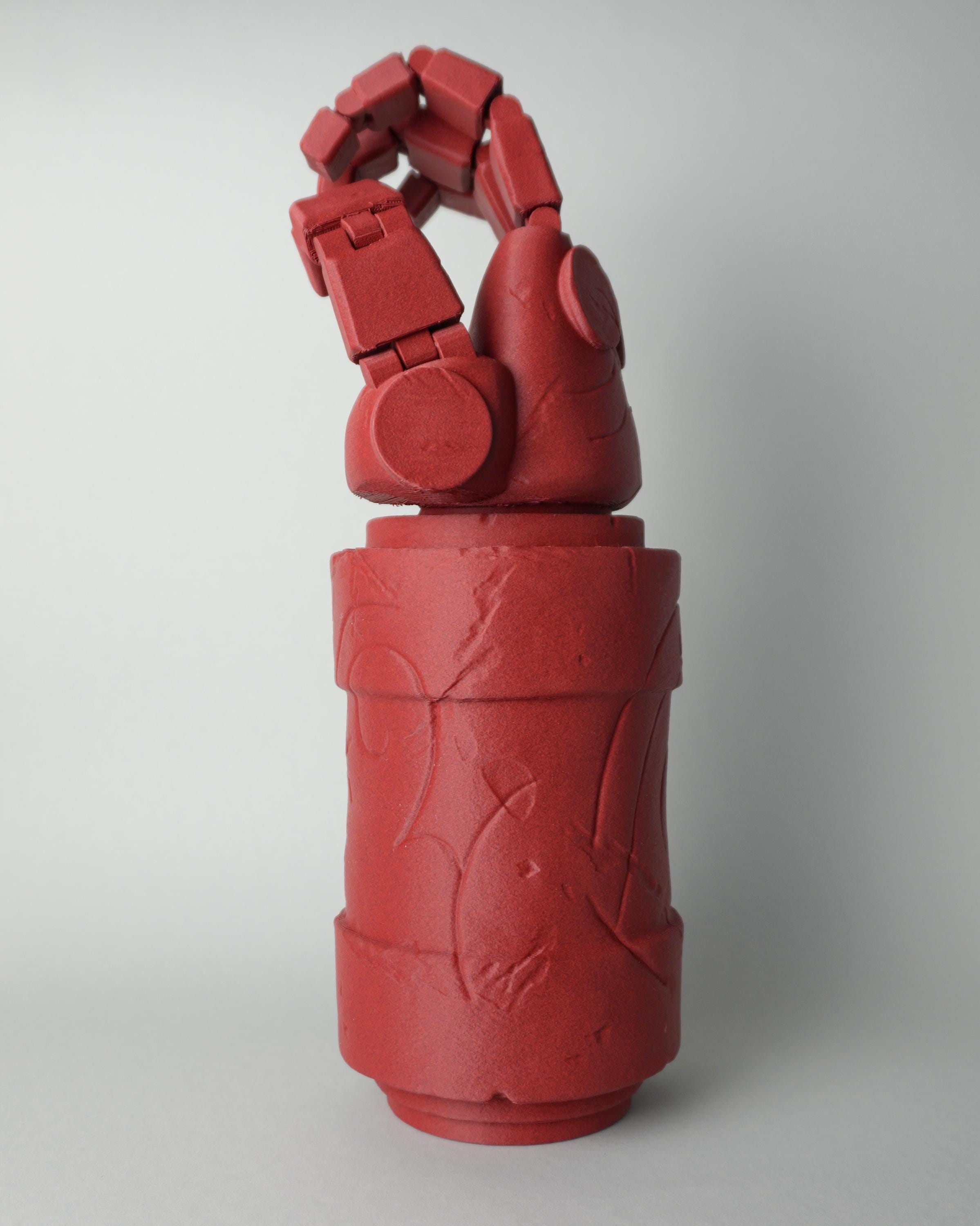 Headphone Stand Hellboy's Right Hand of Doom | 3D Printed Hellboy Arm ...