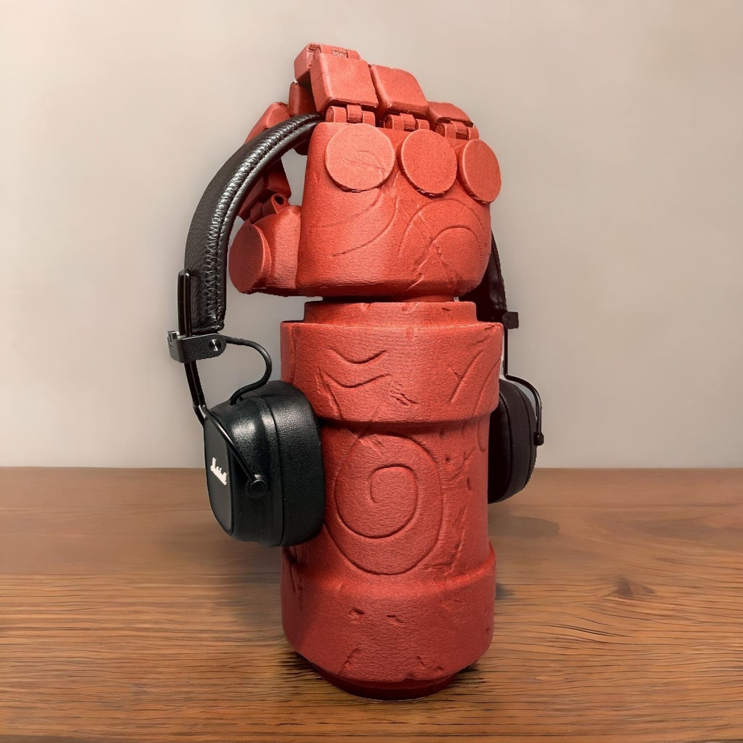 Headphone Stand Hellboy's Right Hand of Doom 3D Printed Hellboy Arm ...
