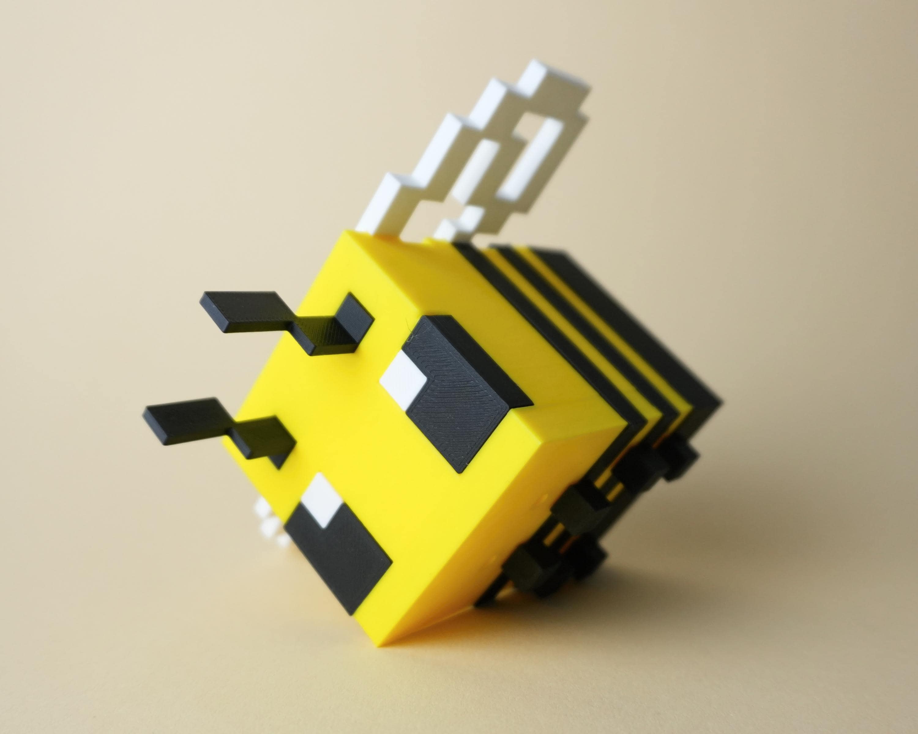 Minecraft Bee 3D Print Planter | Cute Animal Plant Pot, Planter With ...