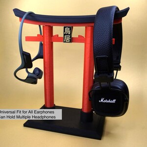 Headphone Stand Japanese Torii Gate | Multiple Headsets Holder ...