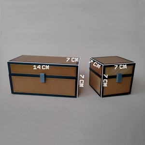 Minecraft Chest Storage Box 3D Print Table Organiser, Desk Accessories ...