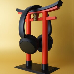 Headphone Stand Japanese Stone Torii Gate | 3D Printed Ishidorii ...