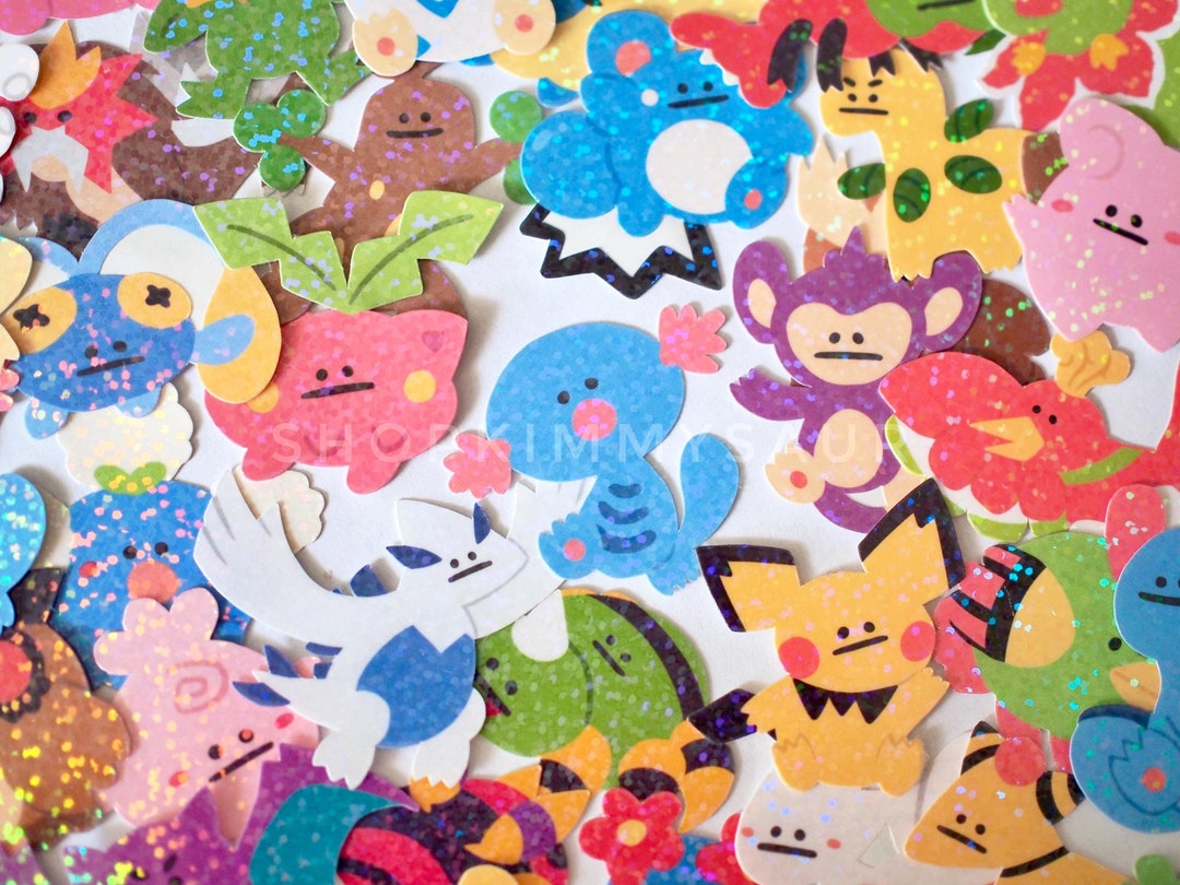 Holographic Gen 2 Stickers *NEW STICKERS ADDED* | Holographic Stickers ...