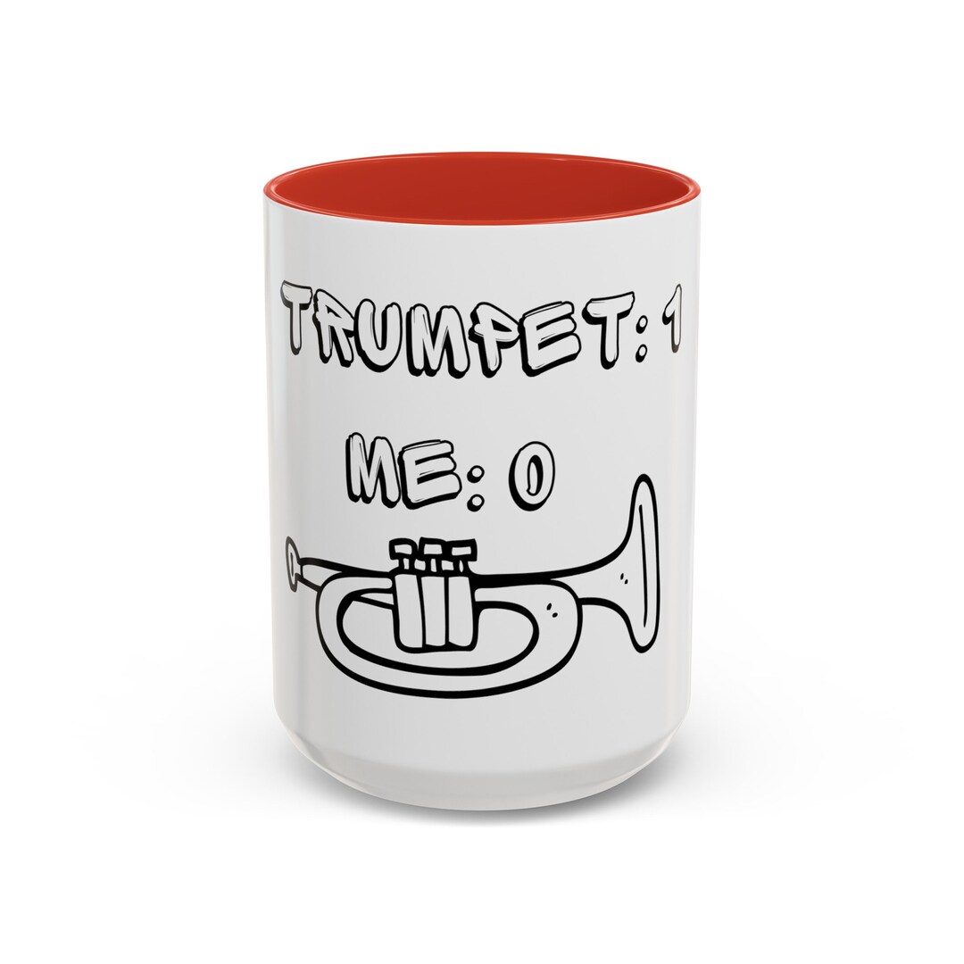 Funny Trumpet Mug, Trumpet Junkie, Accent Coffee Mug (11, 15oz) - Etsy