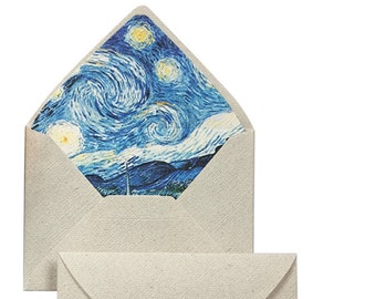Starry Night Envelope - Etsy