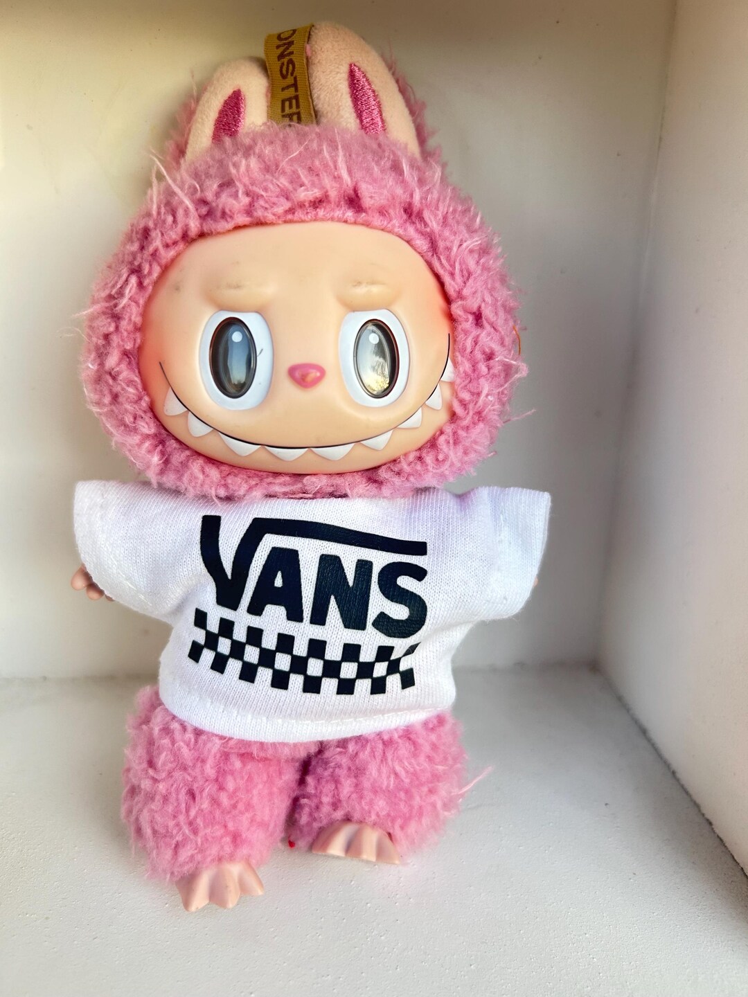Vans Skater Labubu Tshirt Checker - Etsy